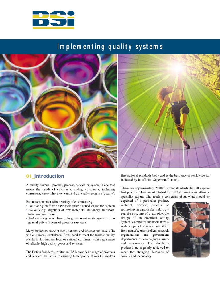 Bsi Quality | PDF | Iso 9000 | Quality Management