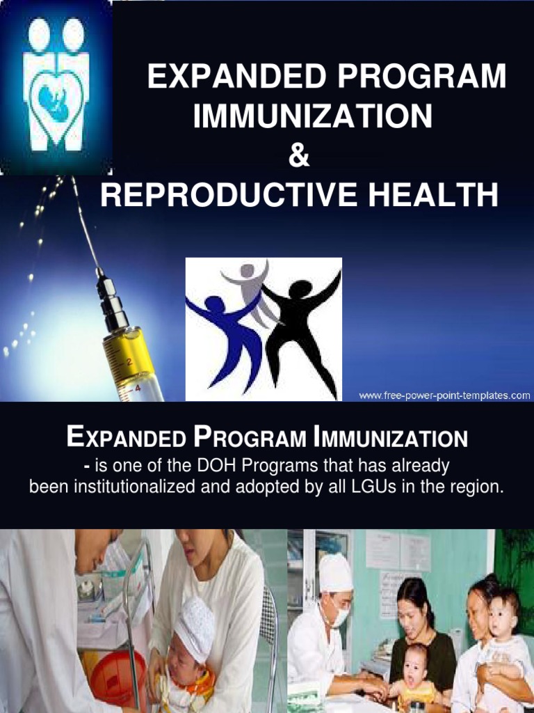 Expanded Program On Immunization And Reproductive Health Doh Programs Pdf Pdf Reproductive