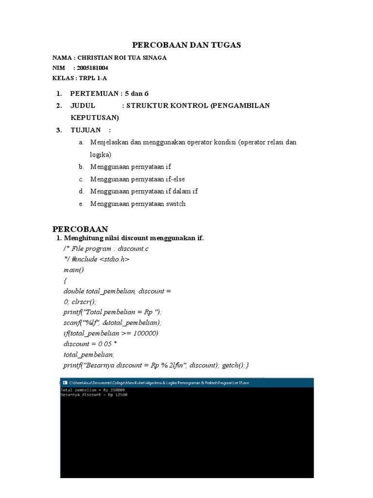 Praktek Algoritma Pemorgraman | PDF | Teknologi & Rekayasa