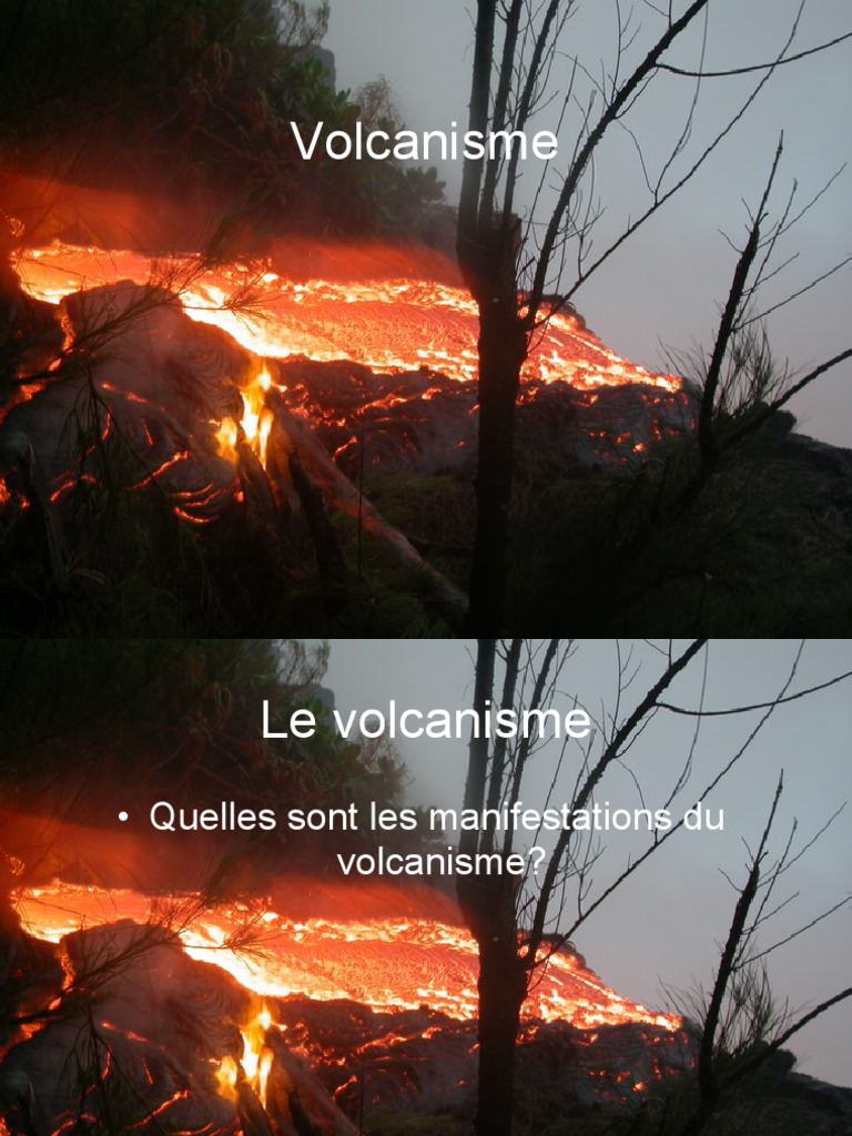 Types et manifestations du volcanisme | PDF | Volcan | Tectonique des ...
