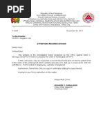 Mission Order Travel Order | PDF | Police | Law Enforcement