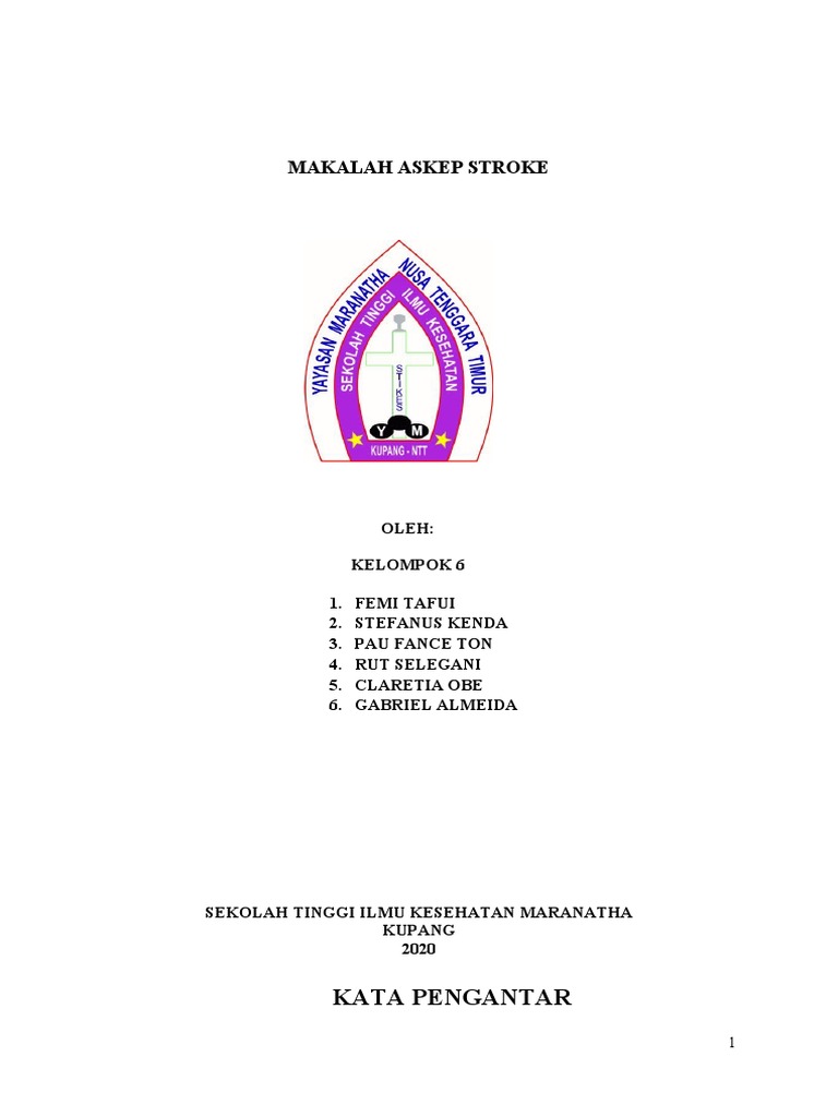 Makalah Askep Stroke Fix | PDF
