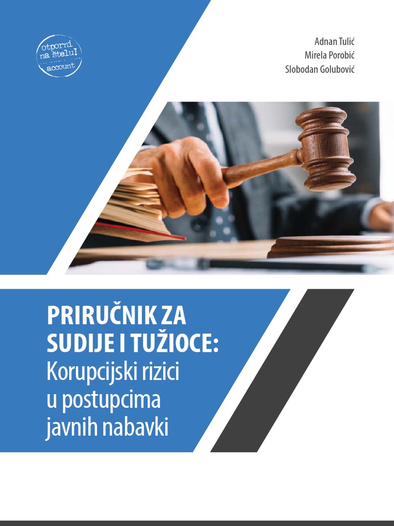 Prirucnik Za Sudije I Tuzioce | PDF