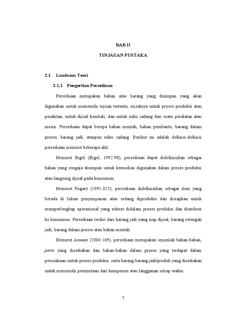 Manajemen Persediaan dan EOQ | PDF | Bisnis | Pengelolaan Keuangan & Uang