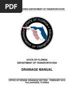 FDOT Drainage Connection Permit Handbook | PDF | Drainage Basin | Storm ...
