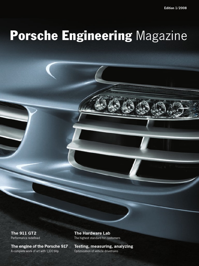 Porsche Engineering Magazine | PDF | Turbocharger | Engines