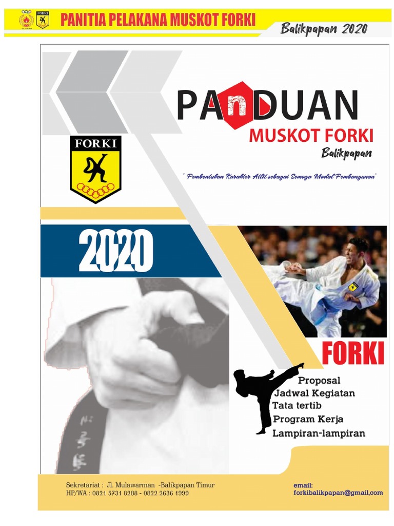 Panduan Muskot-Forki 2020 | PDF | Bisnis