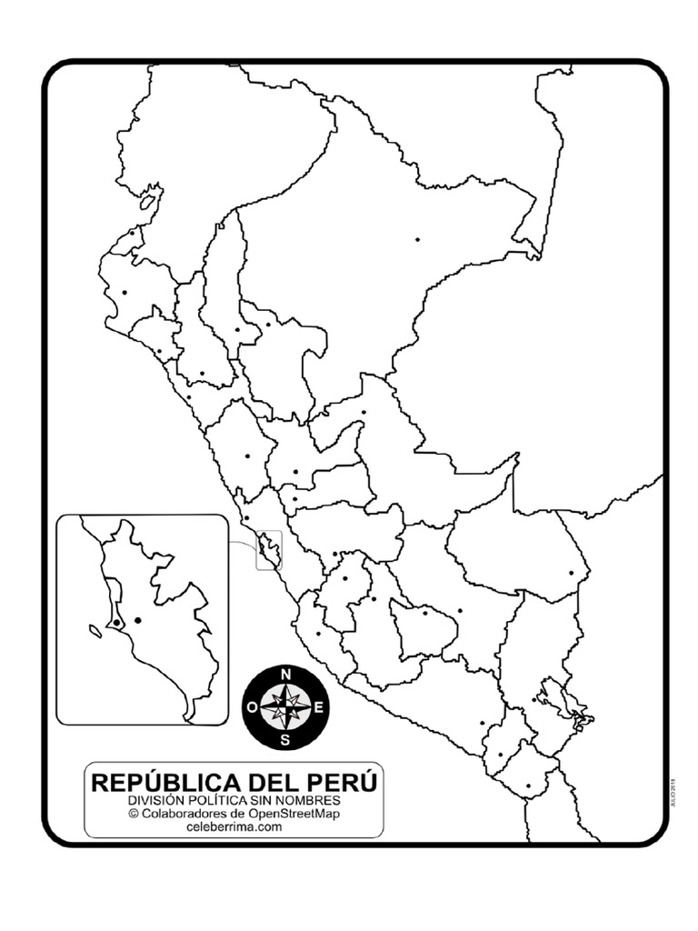 Mapa Fisico Del Perú | PDF