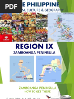 Region Ix - Zamboanga Peninsula | PDF | Philippines
