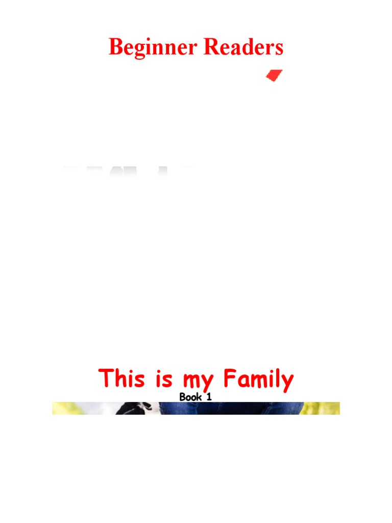 Beginner Reader Booklet Part One Picture Stories - 102806 | PDF