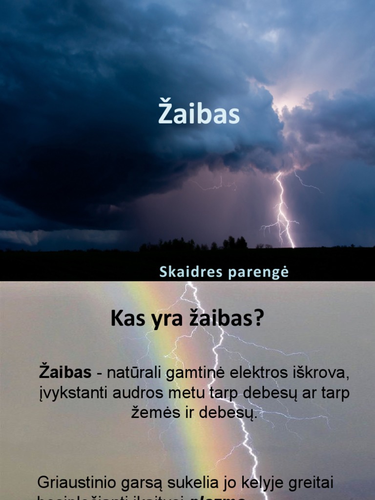 Žaibas | PDF