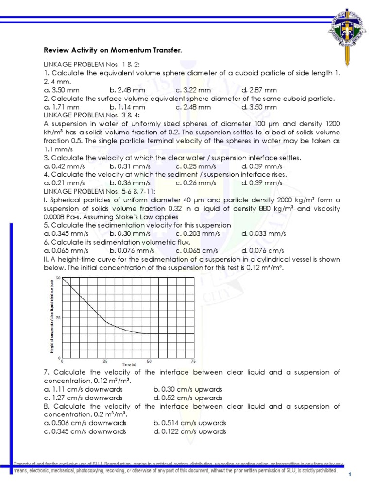 Momentum Transfer Calculations Guide | PDF | Home & Garden | Science ...