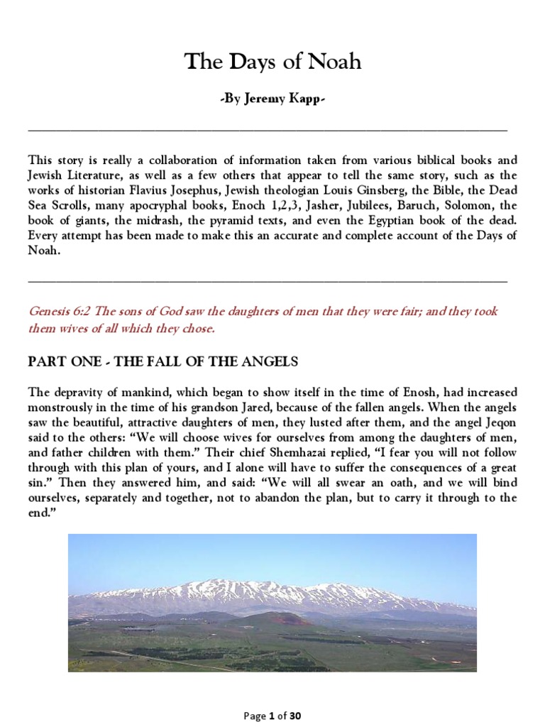 Nephilim and Fallen Angels in Egypt | PDF