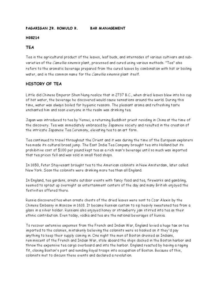 Bar Management | PDF | Soft Drink | Carbonated Water