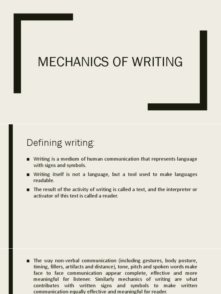 Mechanics of Writing. | PDF | Acronym | Pronoun