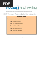 MBR Process Design Calculations - US Units | PDF | Environmental ...