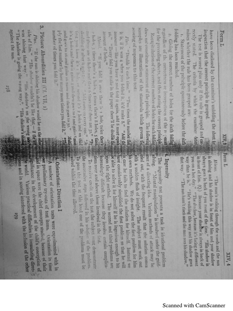 Terman Merrill Scoring Key | PDF