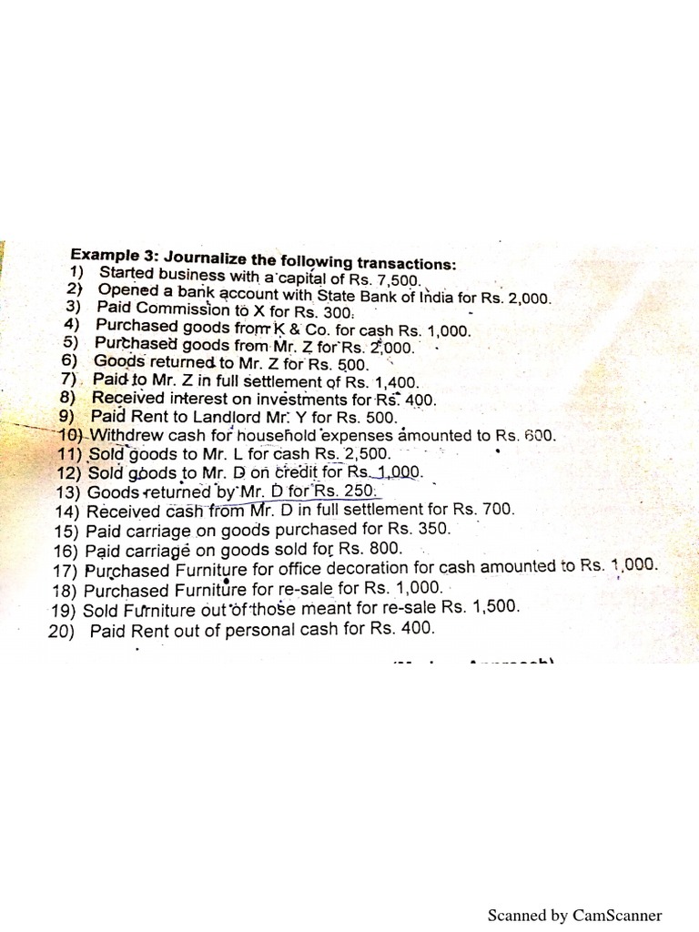 Journal Entries Practice Problems PDF | PDF