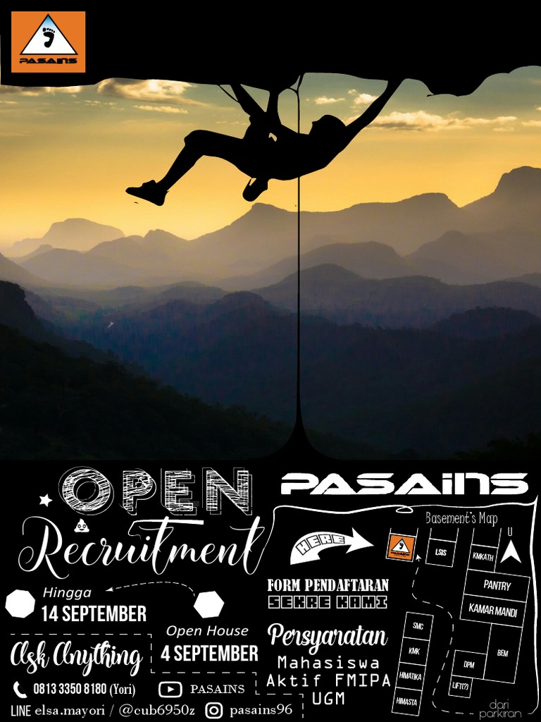 Poster Open Recruitment MAPALA | PDF