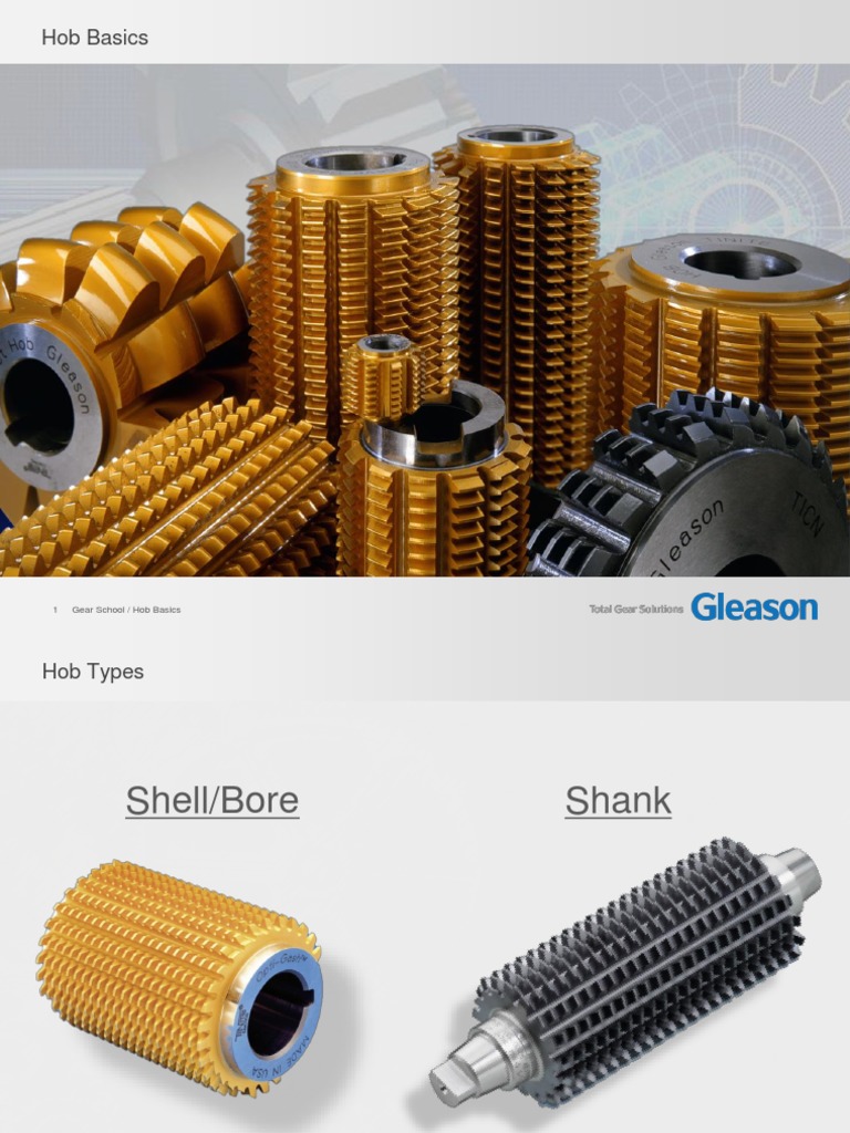 Hob Basics PDF | PDF | Gear | Equipment