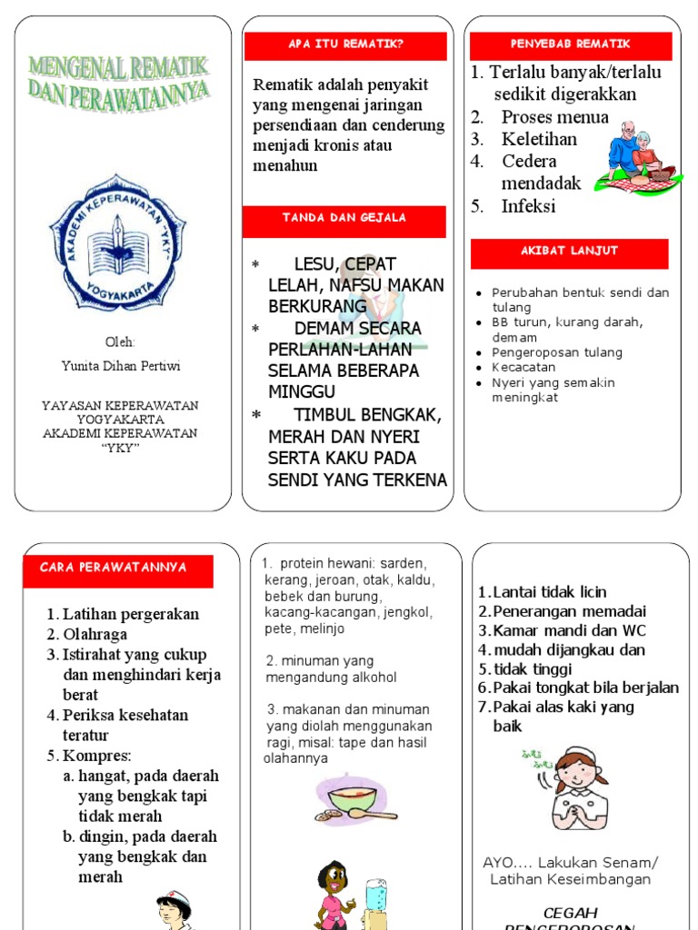 Leaflet Rematik New | PDF | Kesehatan Holistik