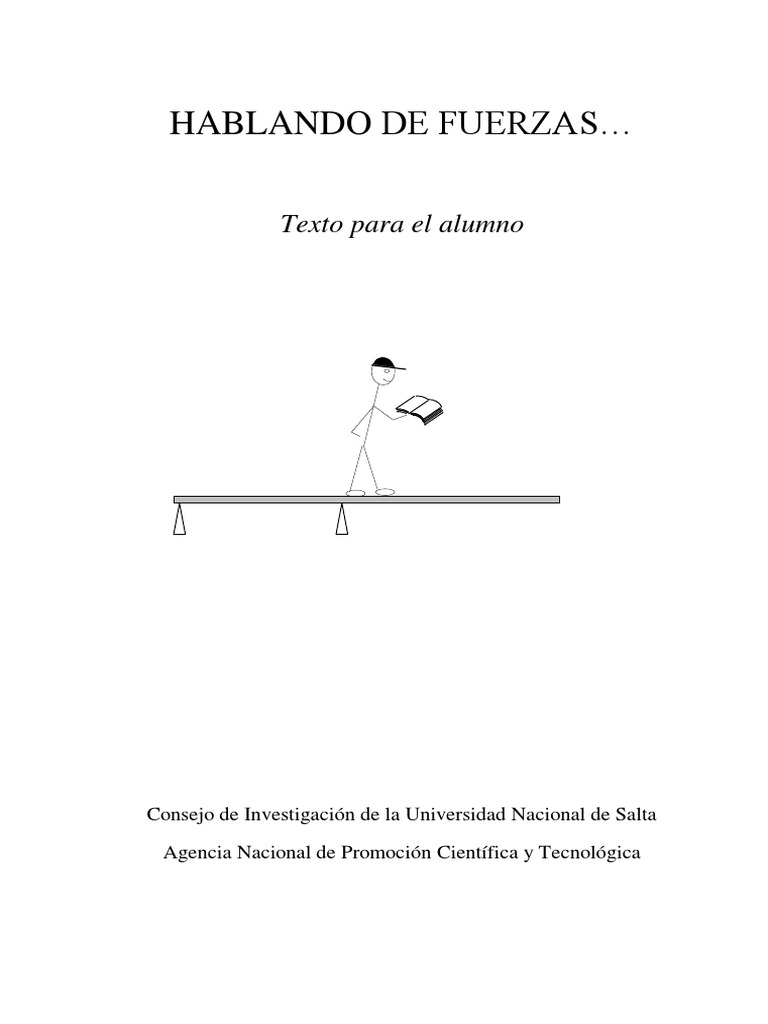 Libro Hablando de Fuerzas | PDF | Fuerza | Vector Euclidiano