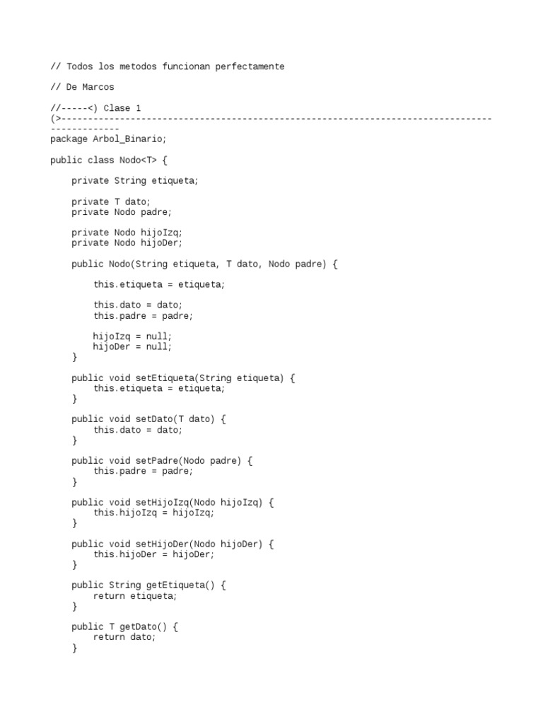 Arboles | PDF | Algoritmos y Estructuras de Datos | Programación de ...