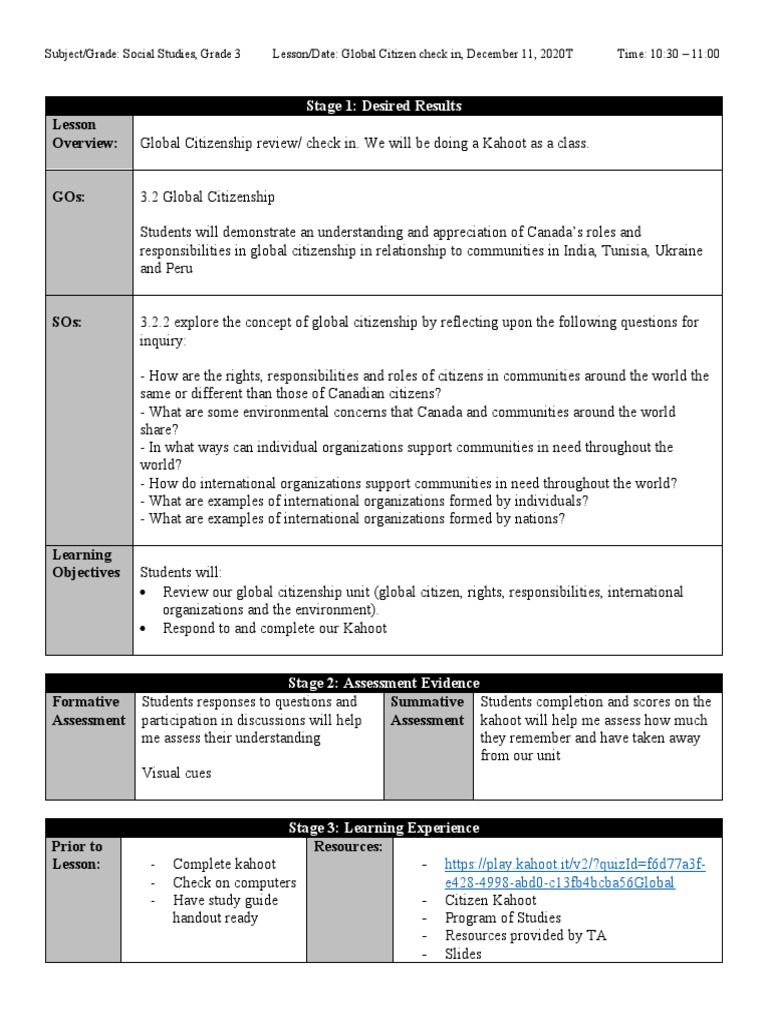 Friday 11 Social Studies | PDF | Citizenship | Behavior Modification