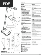 Ottlite Executive Desk Lamp Manual | PDF | Radio | Electrical Connector
