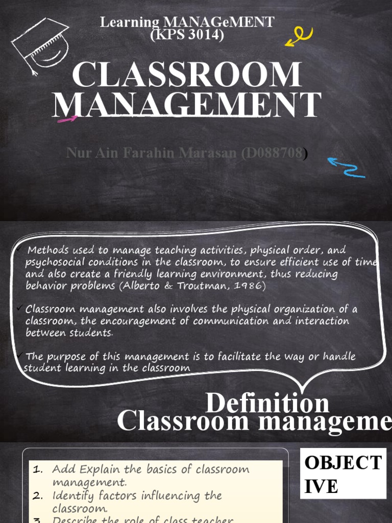 CLASSROOM | PDF | Classroom Management | Teachers
