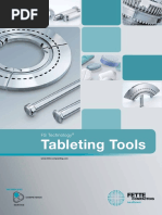 Fette Compression Machine-Pocketguide | PDF | Tablet (Pharmacy ...