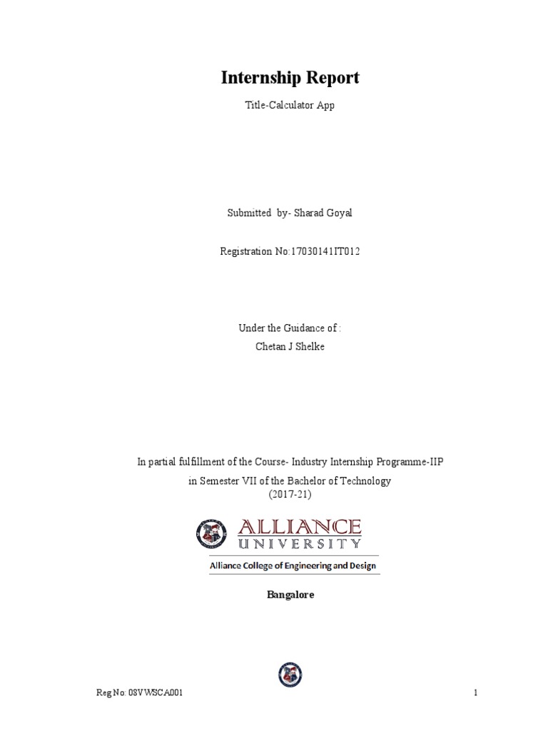 Scientific Calculator App Internship Report | PDF | Android (Operating System) | Menu (Computing)
