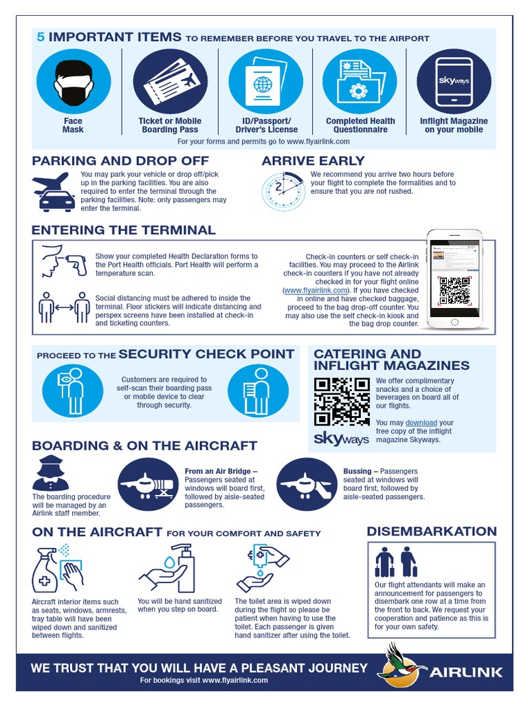 Airport Travel Guidelines and Safety Tips | PDF | Aviation | Transport