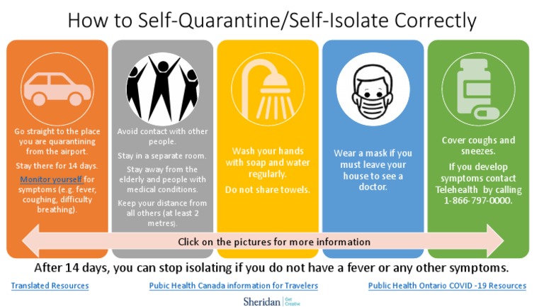 h4 How To Self Quarantine Handoutv3 | PDF | Self-Improvement | Science ...