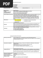 Pattern Lesson Plan 11 | PDF | Lesson Plan | Education Theory