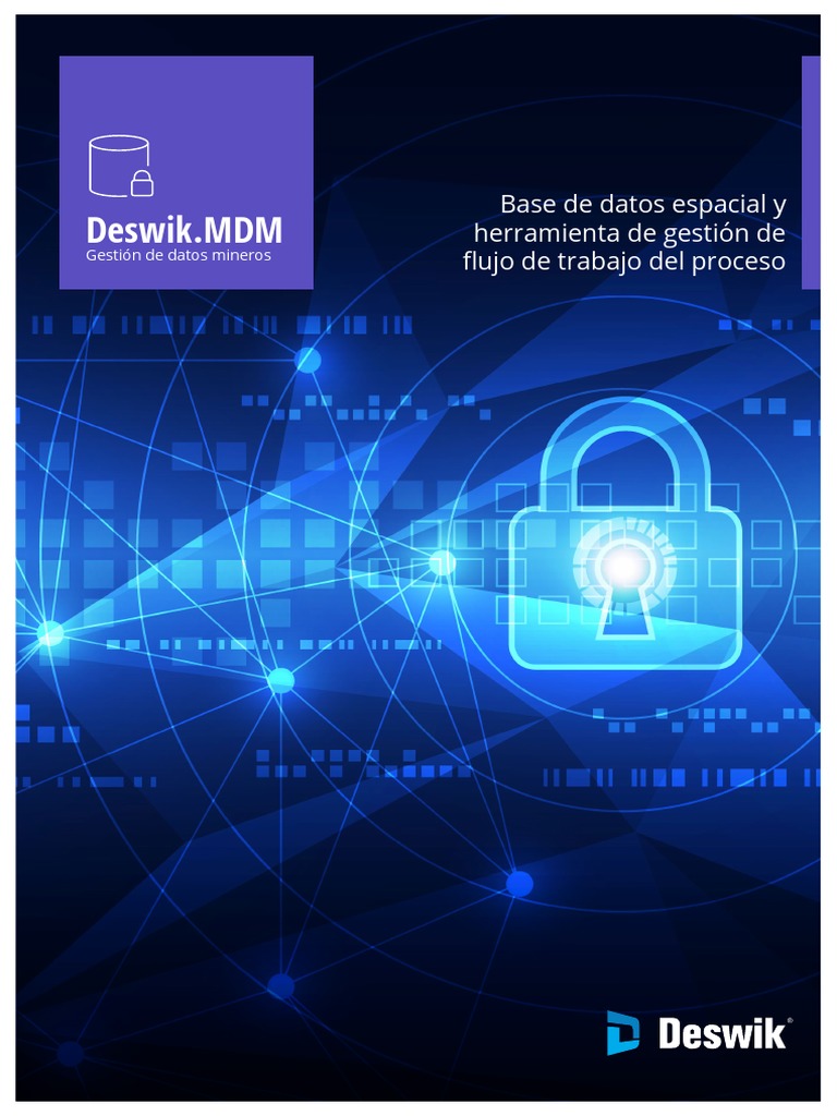 ES Deswik - MDM Brochure | PDF | Minería | Usuario (informática)