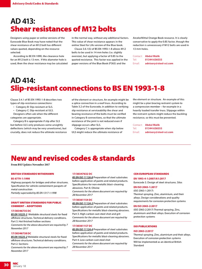 M12 Bolt Shear Strength Guidelines | PDF | Corrosion | Steel