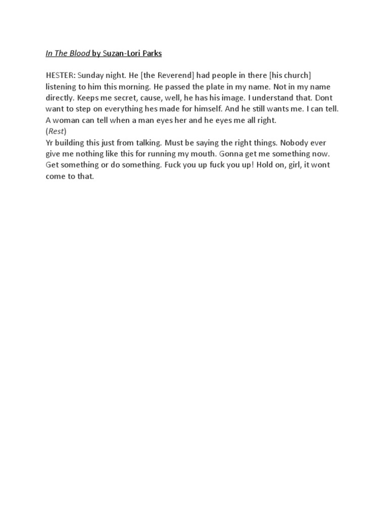 Contemporary Monologues for Auditions | PDF | Mystery, Thriller & Crime ...