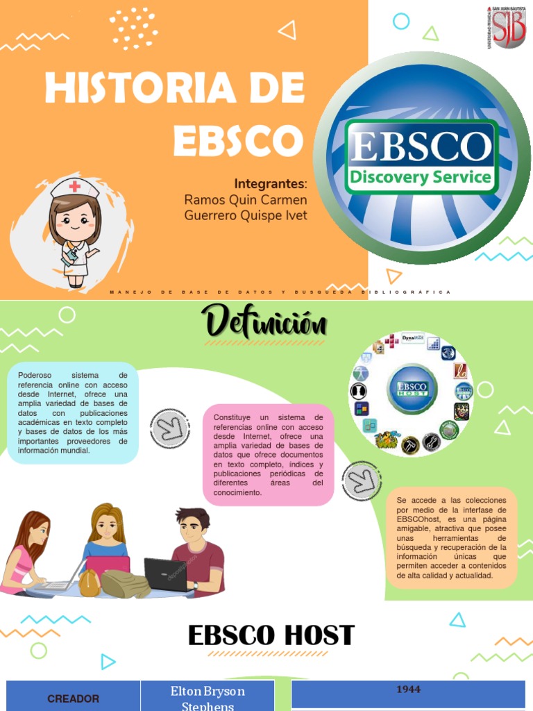 Historia de Ebsco | PDF | Tecnología digital | Tecnologías de la ...