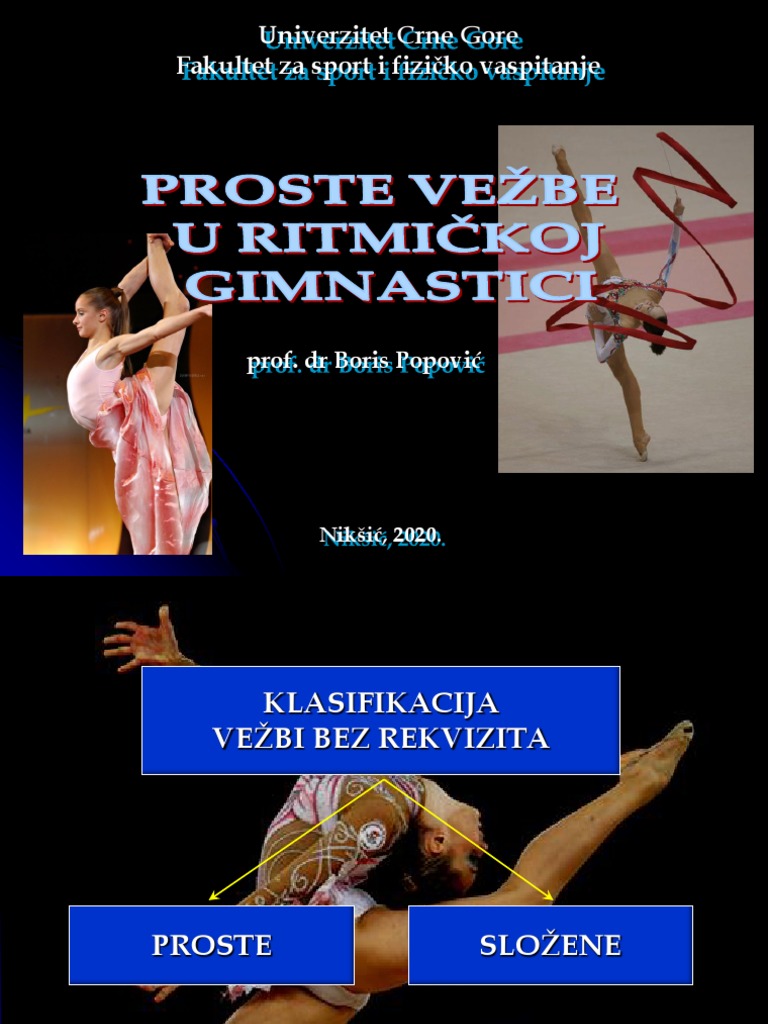 3 Tjelovjezbene Kompozicije - Proste Vezbe PDF | PDF