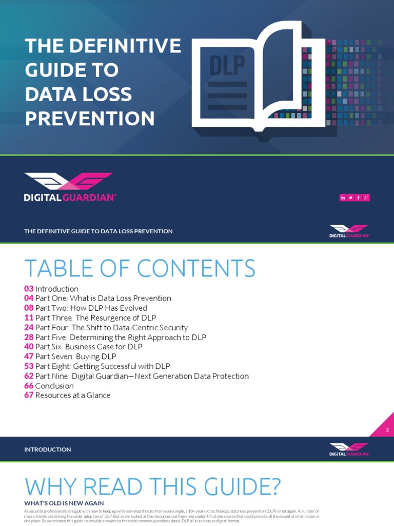 Definitive Guide Data Loss Prevention | PDF | Cloud Computing ...
