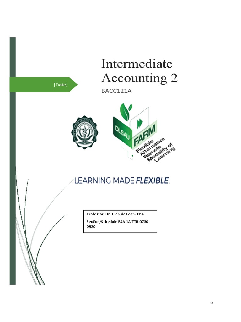 Intermediate Accounting 2: Liabilities Overview | PDF | Accounts ...