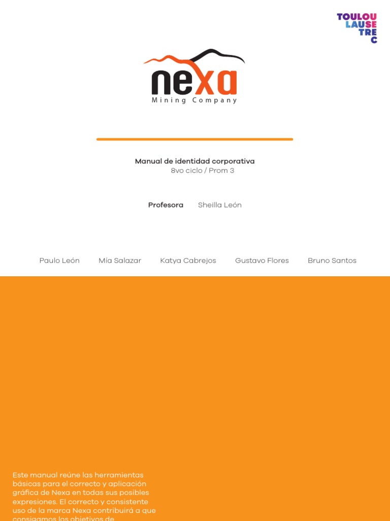 Nexa Manual de Identidad PDF | PDF | Marca | Industrias