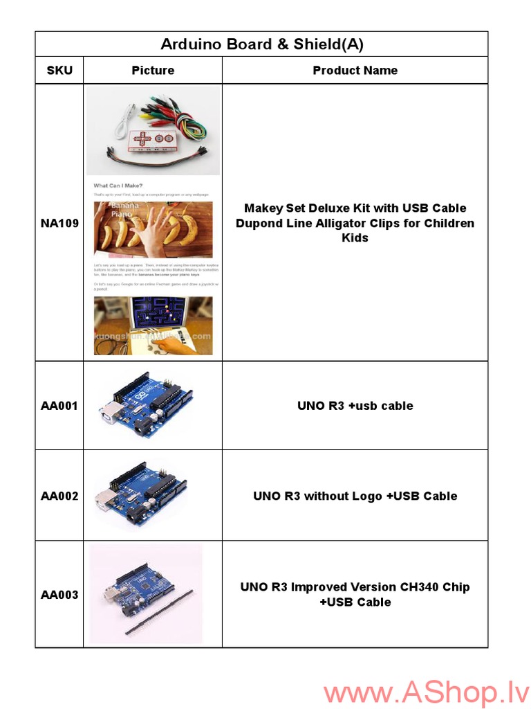 Arduino Katalogs | PDF | Servomechanism | Arduino Arduino Katalogs | PDF | Servomechanism | Arduino