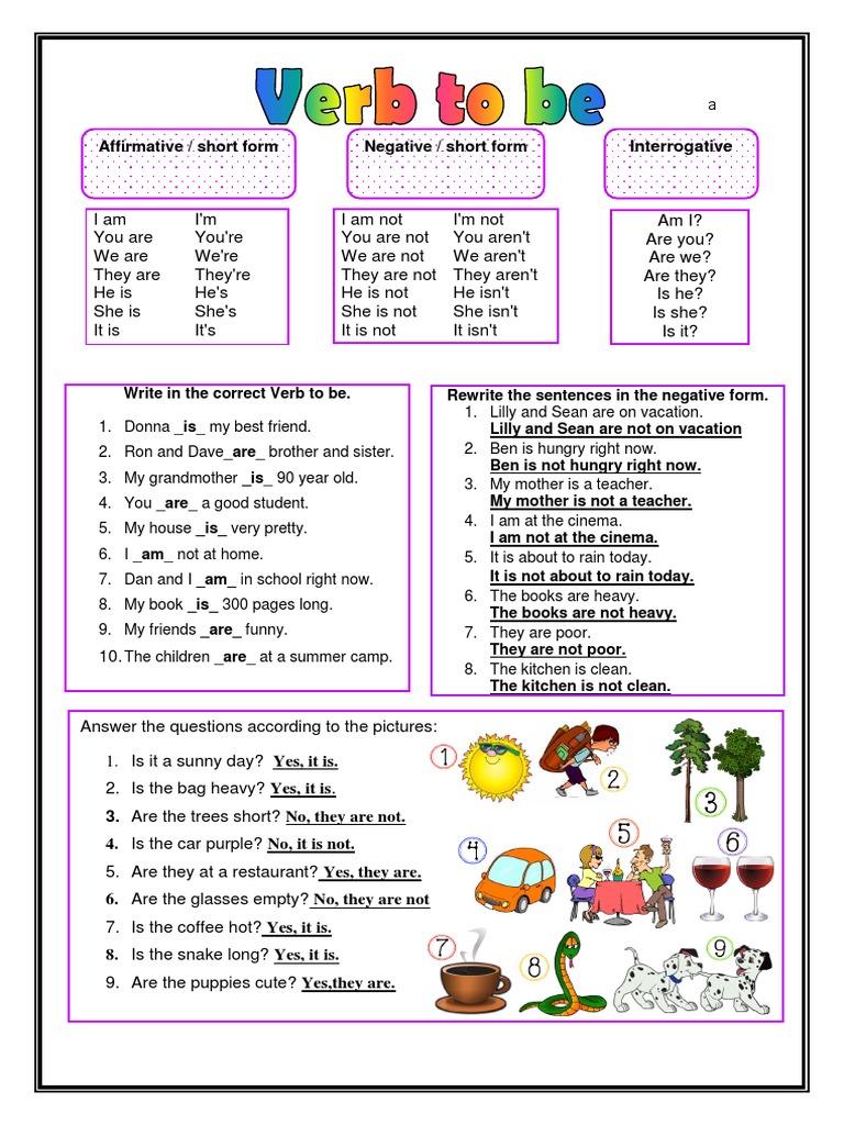 The-Verb-To - Be Nice PDF Enviar | PDF | Syntax | Semiotics