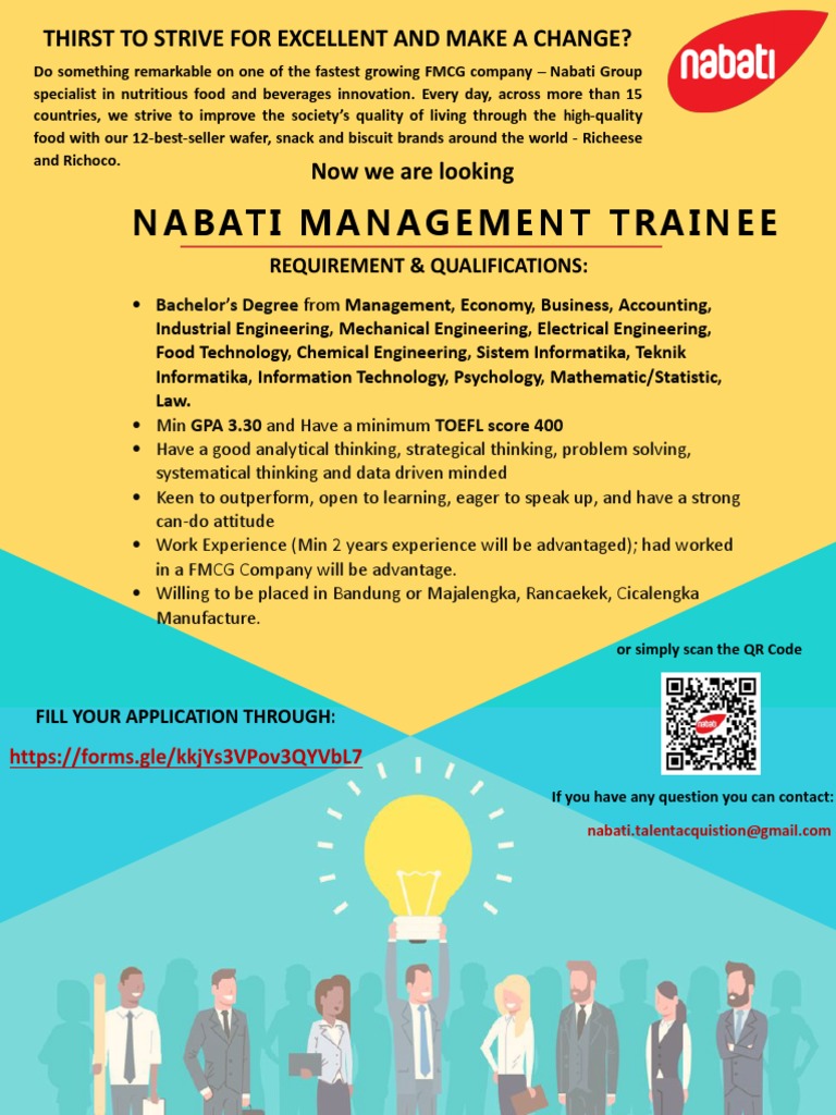 Nabati Management Trainee Opportunities | PDF | Career & Growth | Business
