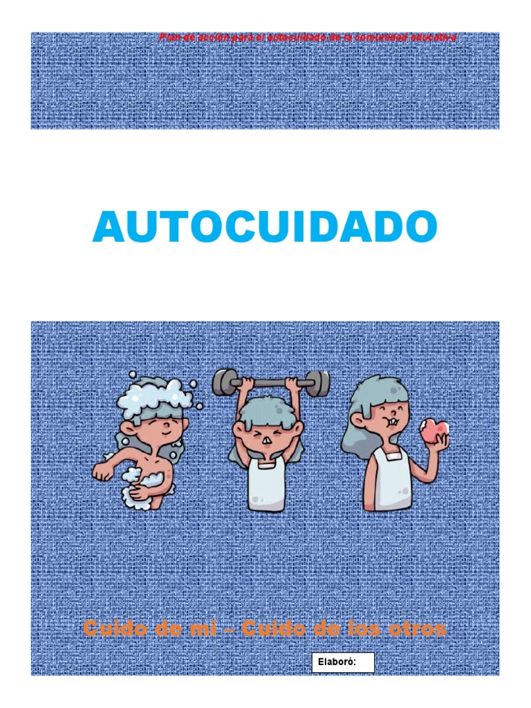 Plan de Accion Sobre Autocuidado | PDF | Mente | Aprendizaje