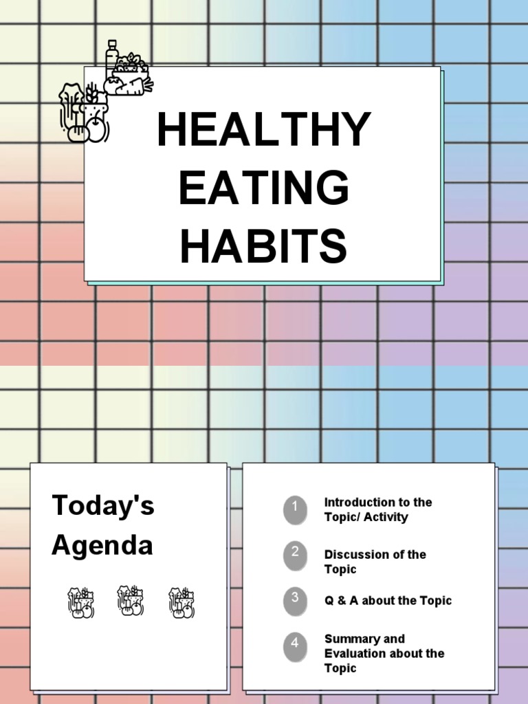 Healthy Eating Habits | PDF | Healthy Diet | Whole Grain