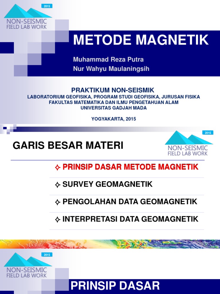 1.prinsip Dasar Metode Magnetik PDF | PDF