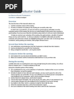 General Evaluator SCRIPT 2018 | PDF